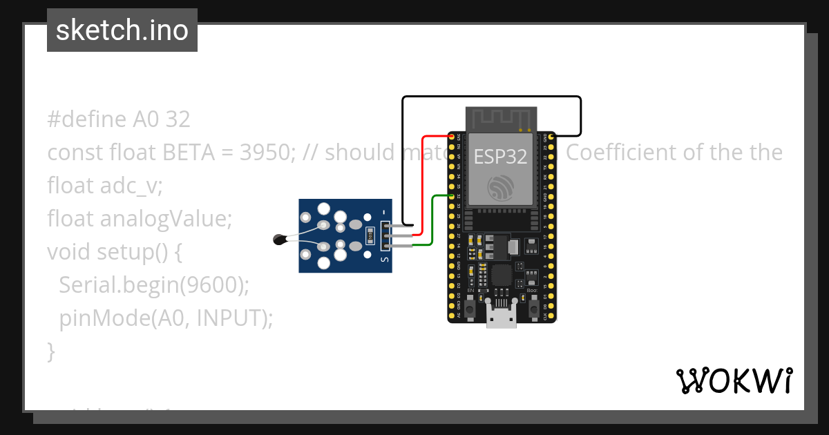 lab5 - Wokwi ESP32, STM32, Arduino Simulator