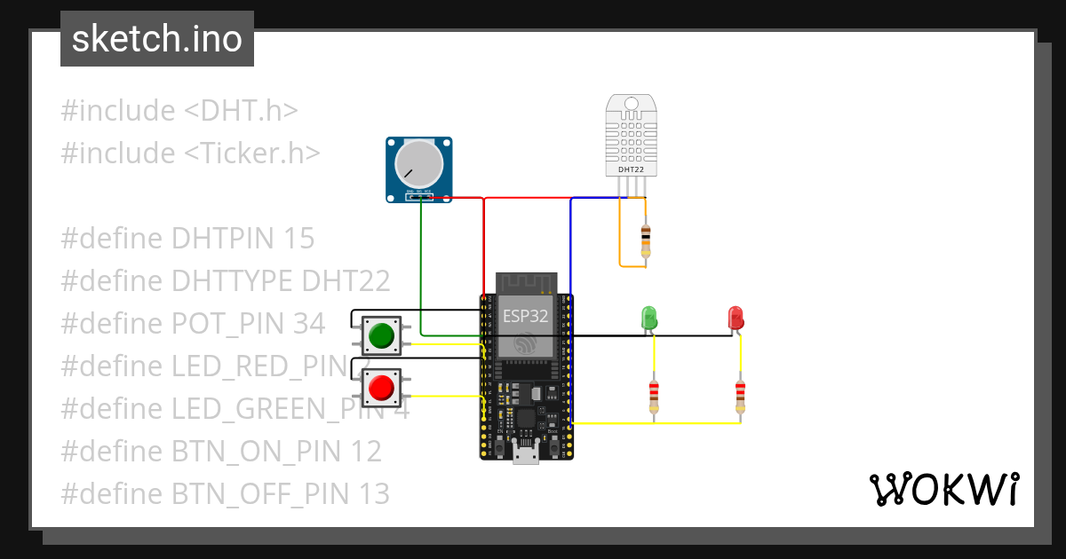 Práctica 1 Ciberfísicos Entrega - Wokwi ESP32, STM32, Arduino Simulator