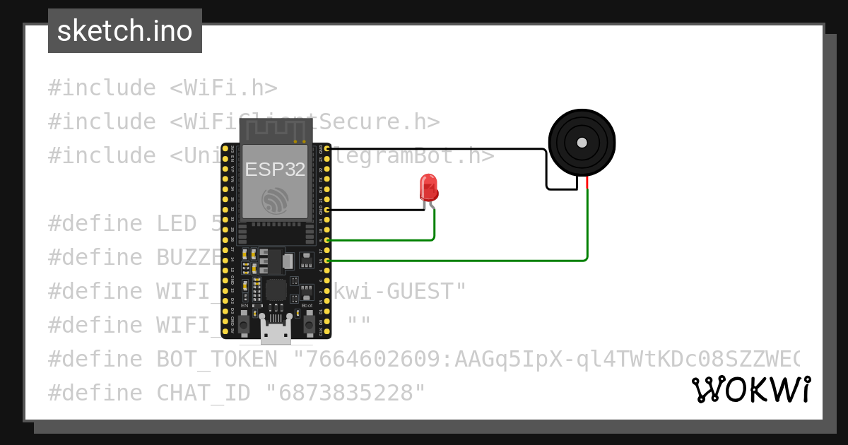 Rangkaian 1 Laporan 10 Wokwi Esp32 Stm32 Arduino Simulator