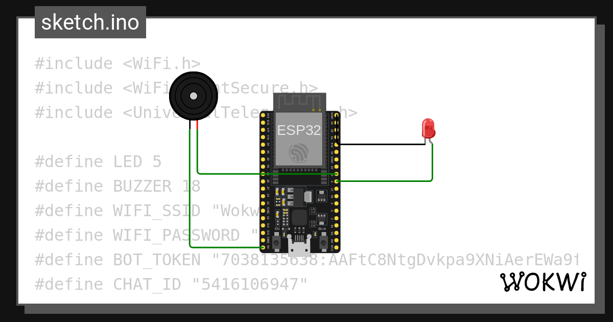 Blinkingled Wokwi Esp32 Stm32 Arduino Simulator 2728