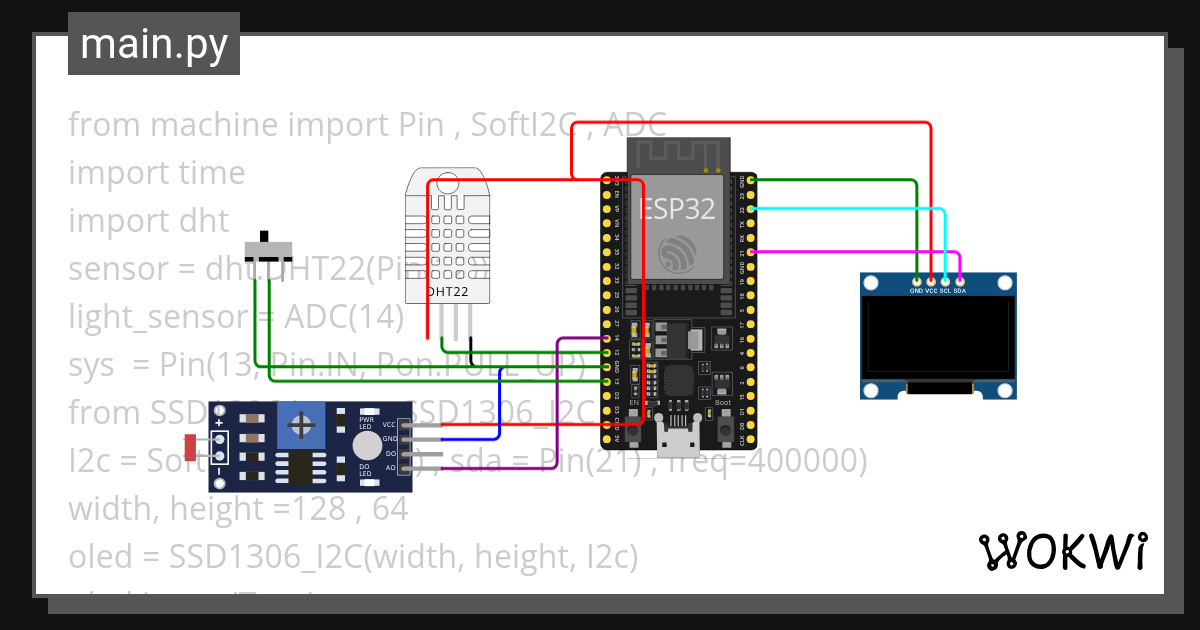 oled - Wokwi ESP32, STM32, Arduino Simulator