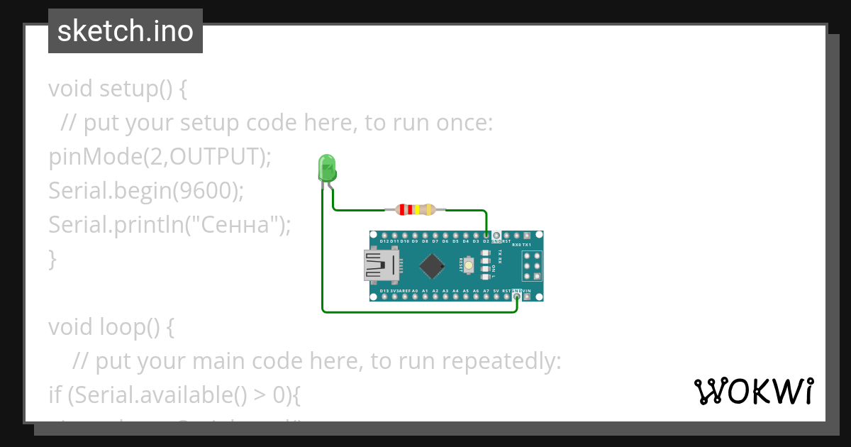 лаба 5 Wokwi Esp32 Stm32 Arduino Simulator 4994