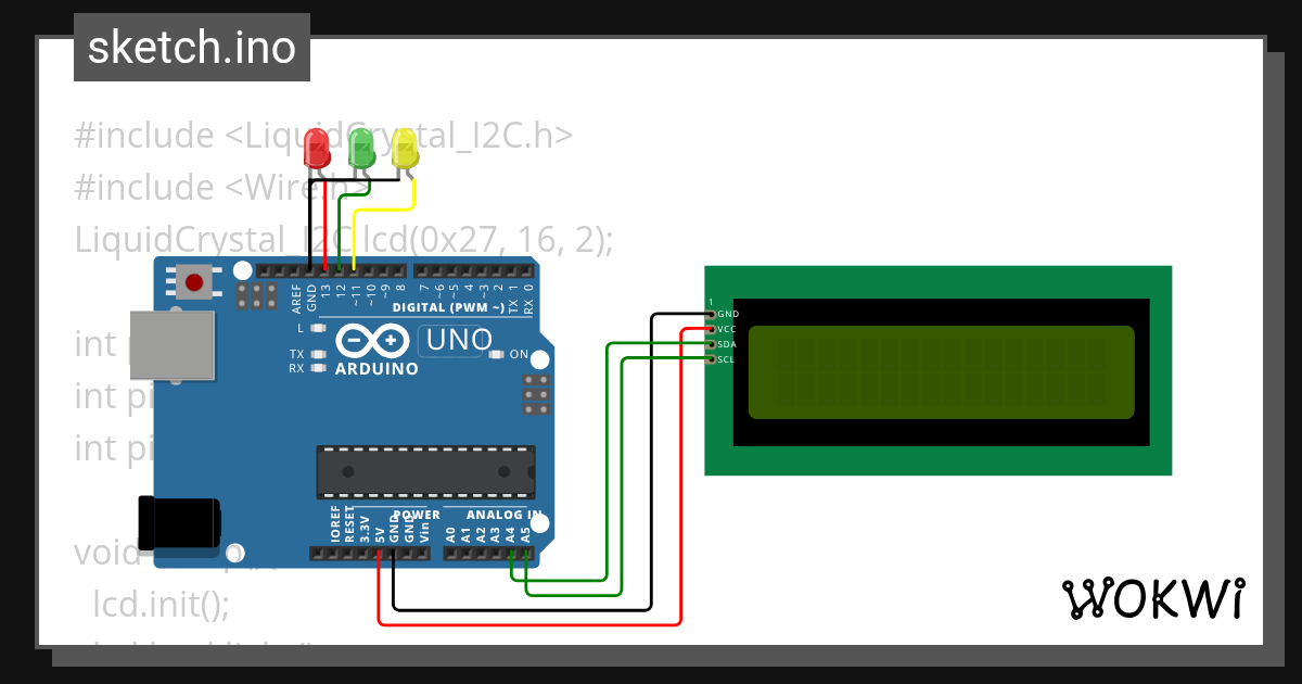 PAPAN NAMA MENGGUNAKAN LED - Wokwi ESP32, STM32, Arduino Simulator PAPAN NAMA MENGGUNAKAN LED - Wokwi ESP32, STM32, Arduino Simulator