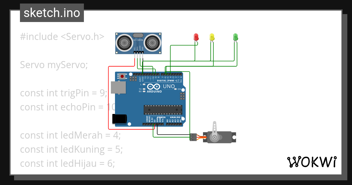 Tugas Servo nazriel part 5 - Wokwi ESP32, STM32, Arduino Simulator