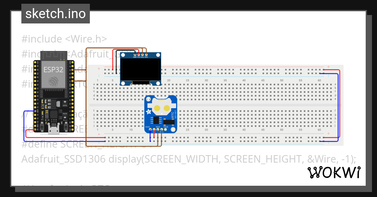 Display_OLed3_calend_Mantovas - Wokwi ESP32, STM32, Arduino Simulator
