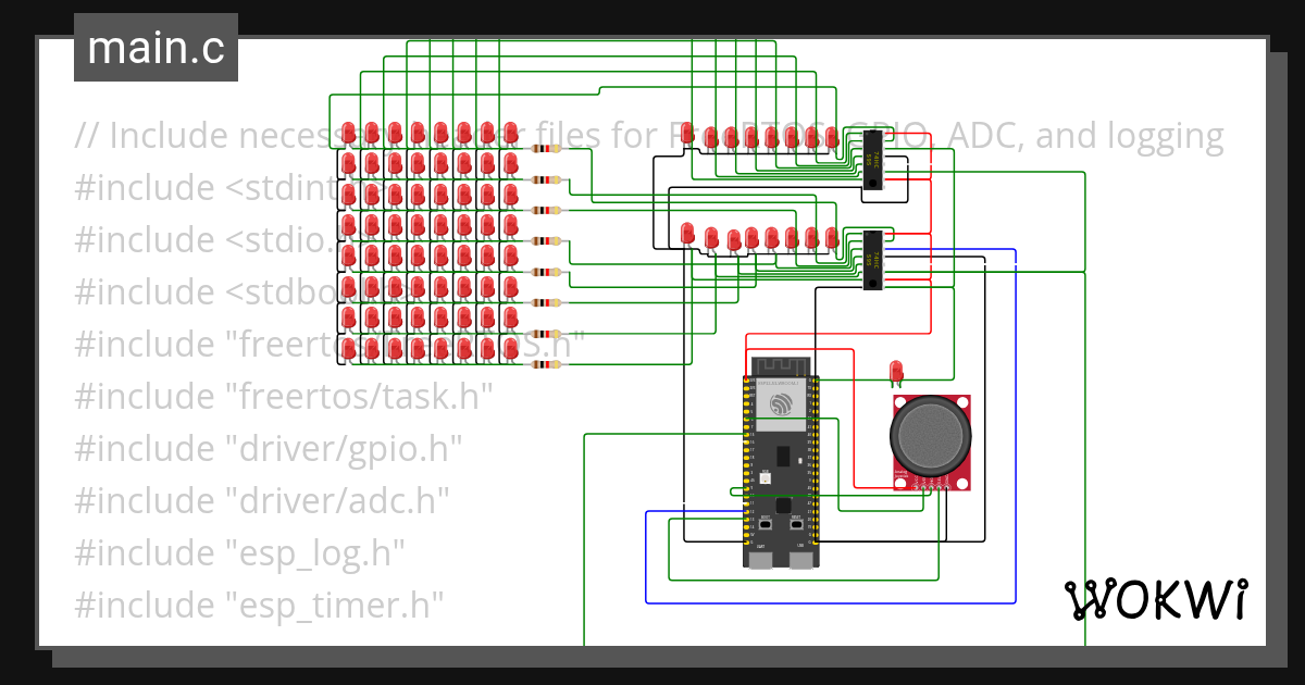 ESP-IDF Interrupts Copy (2) - Wokwi ESP32, STM32, Arduino Simulator