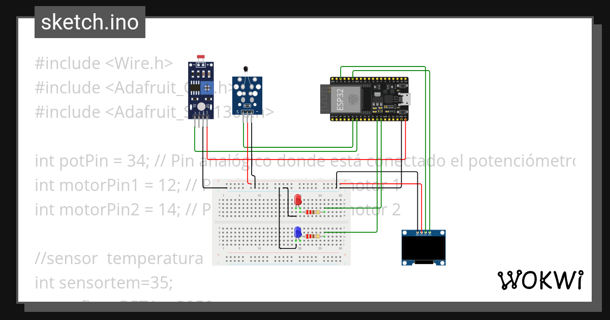 Practica PWM-ADC_ESP32 - Wokwi ESP32, STM32, Arduino Simulator