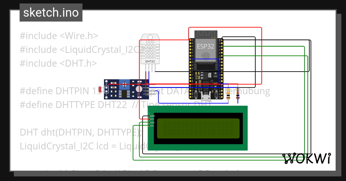 Uts Dtektor Suhu Kelembapan Dan Cahaya Copy Wokwi Esp32 Stm32 2578