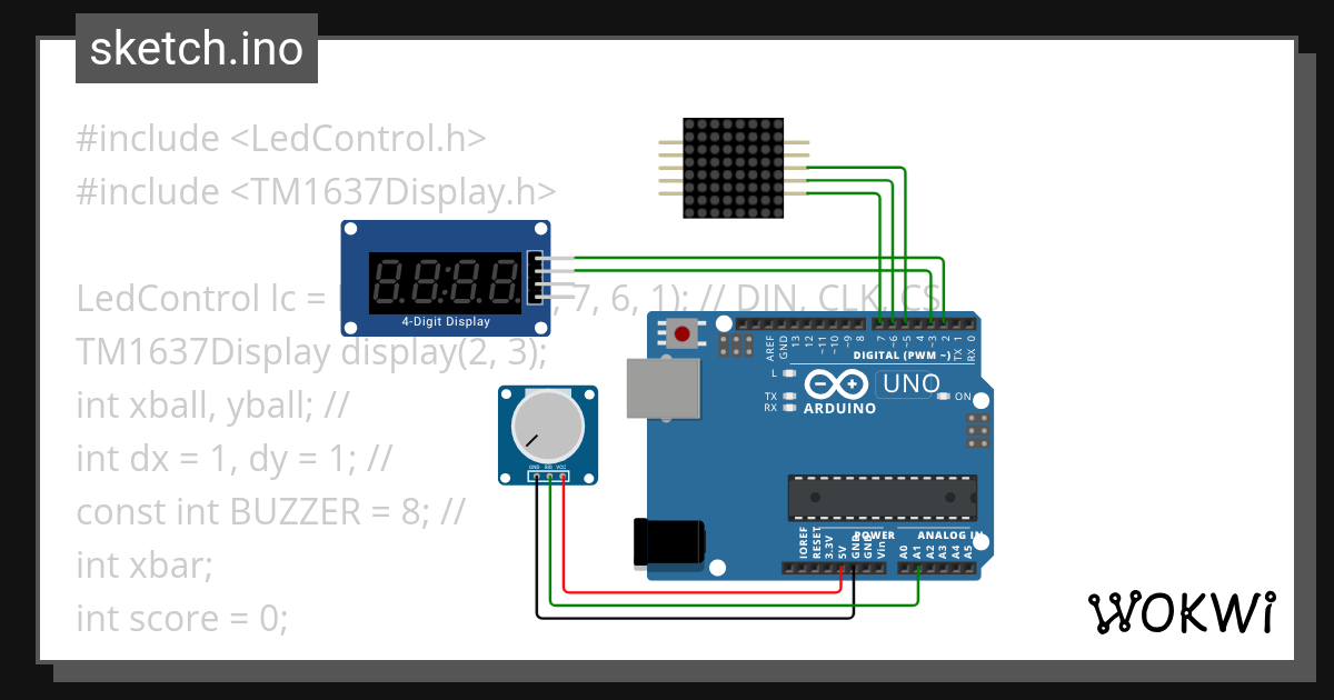 11월 4일 랜덤 2번째 문제 정식 풀이 - Wokwi ESP32, STM32, Arduino Simulator