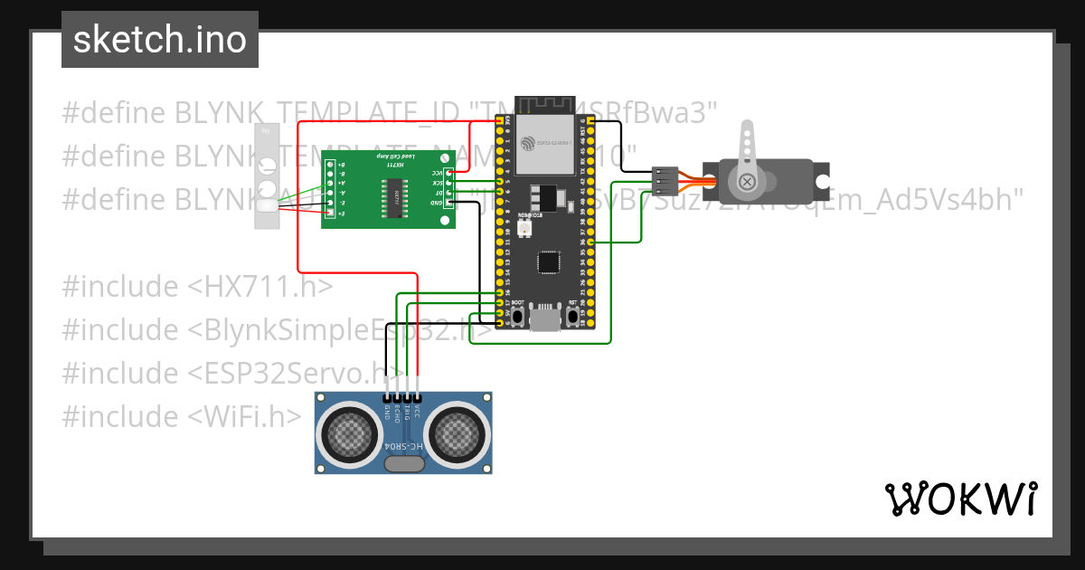 Practical 10:Blynk app - Wokwi ESP32, STM32, Arduino Simulator