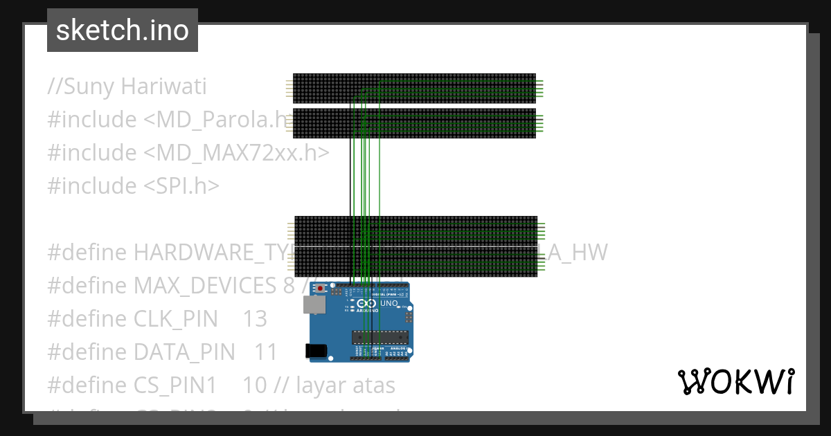 Suny Hariwati 4 nov Copy - Wokwi ESP32, STM32, Arduino Simulator