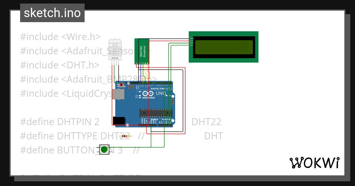 BMP280 Copy - Wokwi ESP32, STM32, Arduino Simulator