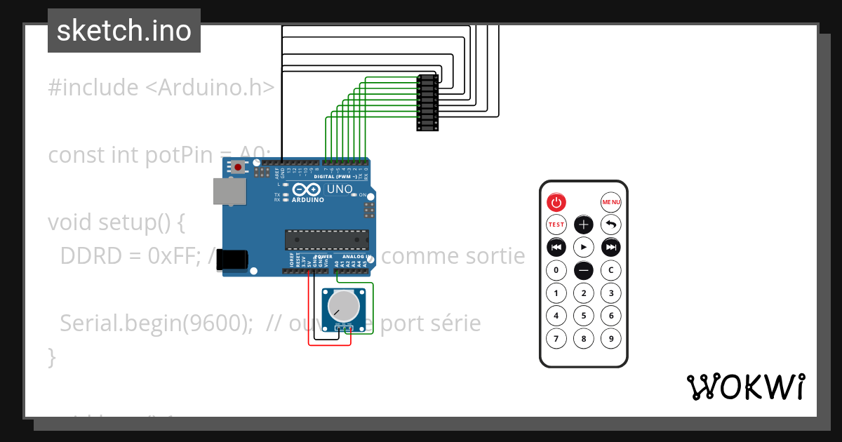 Bargraph Pierre Wokwi Esp32 Stm32 Arduino Simulator 6612