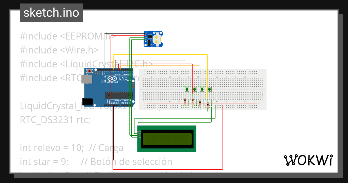 DIGITALES - Wokwi ESP32, STM32, Arduino Simulator