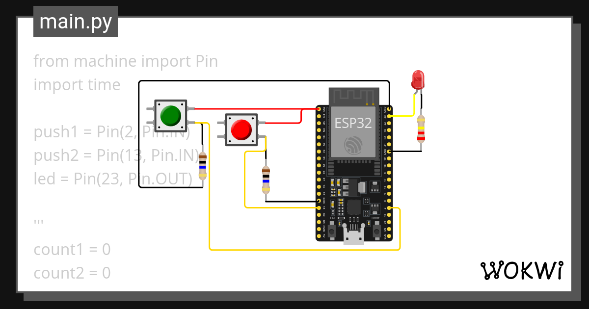 Wokwi - Online ESP32, STM32, Arduino Simulator