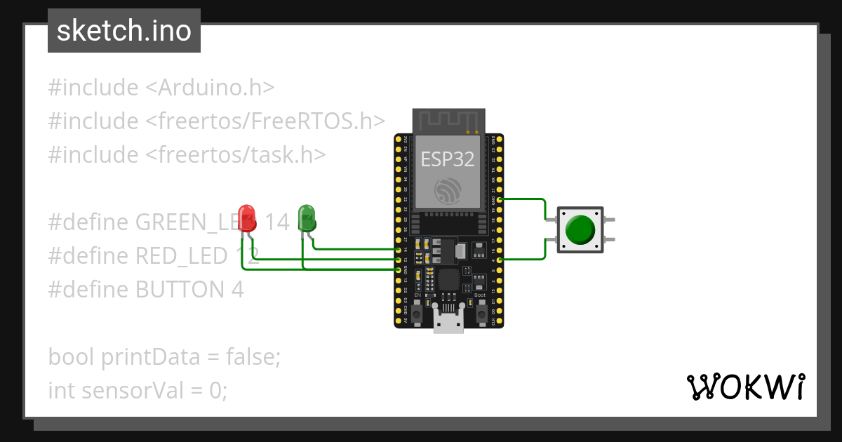 q1 - Wokwi ESP32, STM32, Arduino Simulator