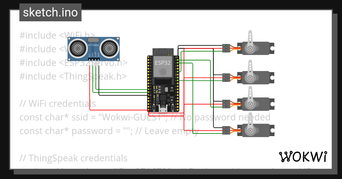 Wokwi - Online ESP32, STM32, Arduino Simulator