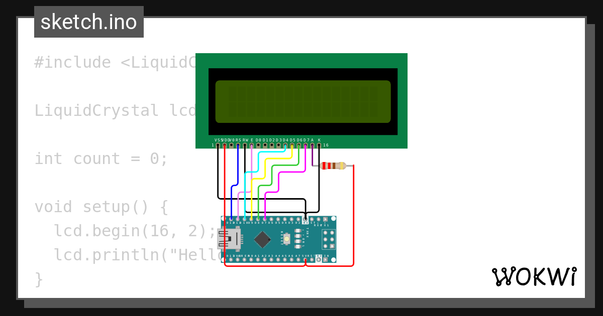 Lab 6 Wokwi Esp32 Stm32 Arduino Simulator