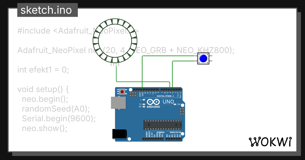 rychlyprachy - Wokwi ESP32, STM32, Arduino Simulator