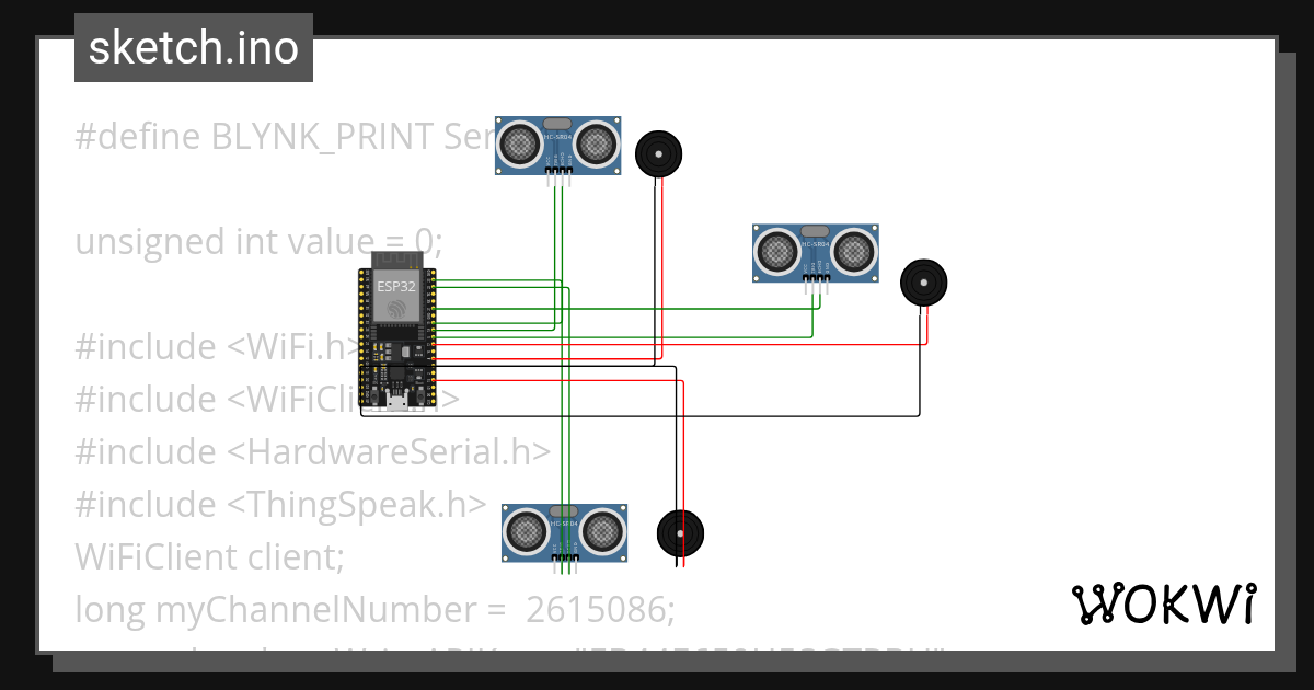 Wokwi - Online ESP32, STM32, Arduino Simulator