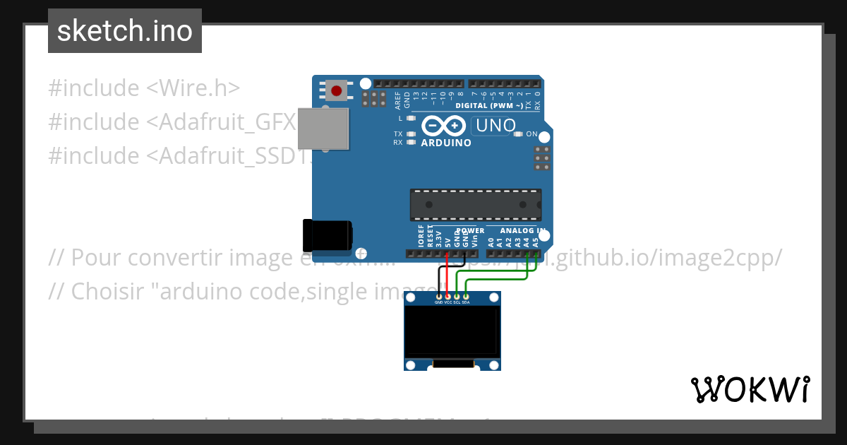 Draw bitmap Pour coolcornucopia (arduino uno OLED) Copy (2) - Wokwi ...