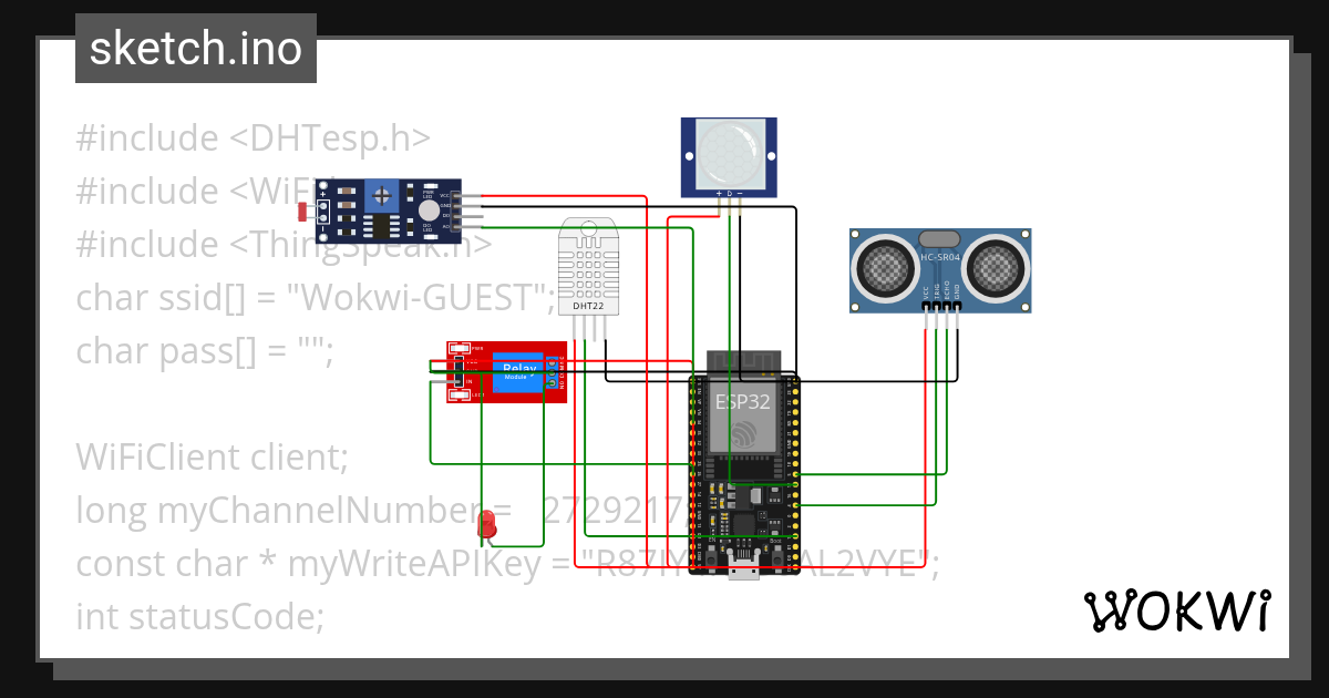 automatic window simulation Copy - Wokwi ESP32, STM32, Arduino Simulator
