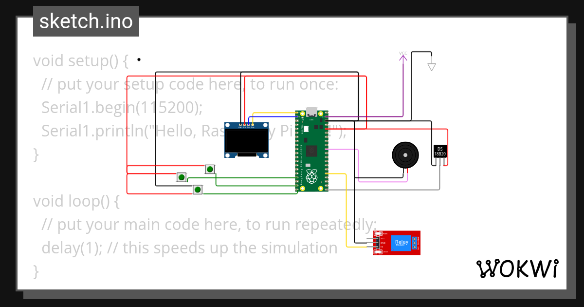 Dryer Wokwi Esp32 Stm32 Arduino Simulator 