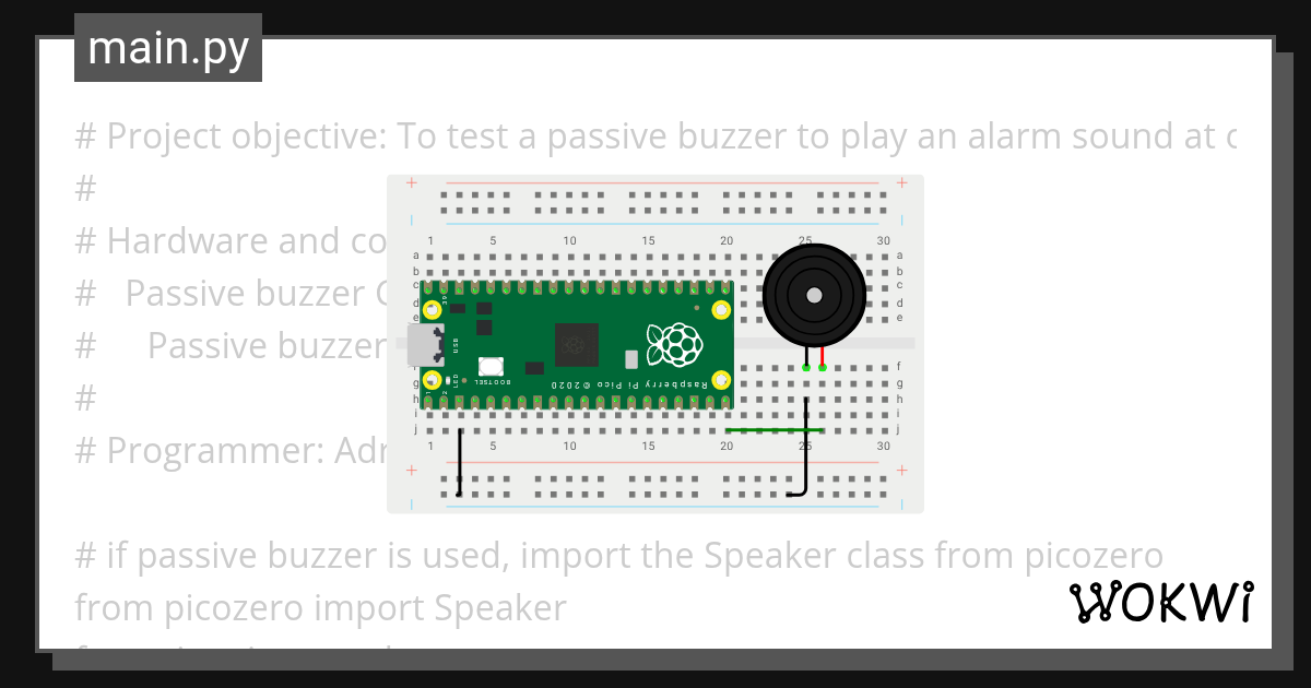 Buzzer Copy Wokwi Esp32 Stm32 Arduino Simulator