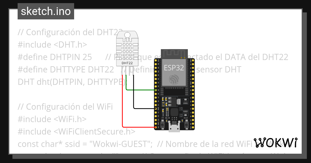 IoT Grupo 63 - DH22 + MQTT - Wokwi ESP32, STM32, Arduino Simulator