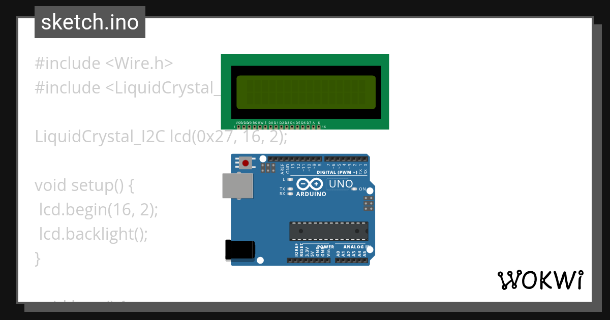 lcd - Wokwi ESP32, STM32, Arduino Simulator lcd - Wokwi ESP32, STM32, Arduino Simulator