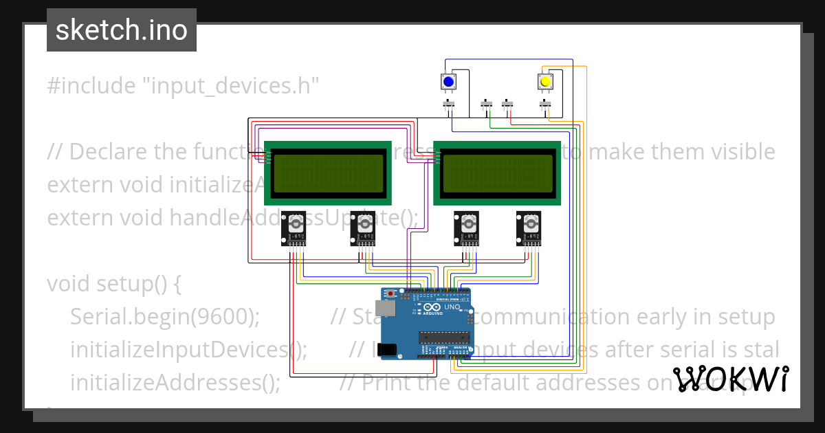 midi controller mk2 checkpoint - Wokwi ESP32, STM32, Arduino Simulator midi controller mk2 checkpoint - Wokwi ESP32, STM32, Arduino Simulator