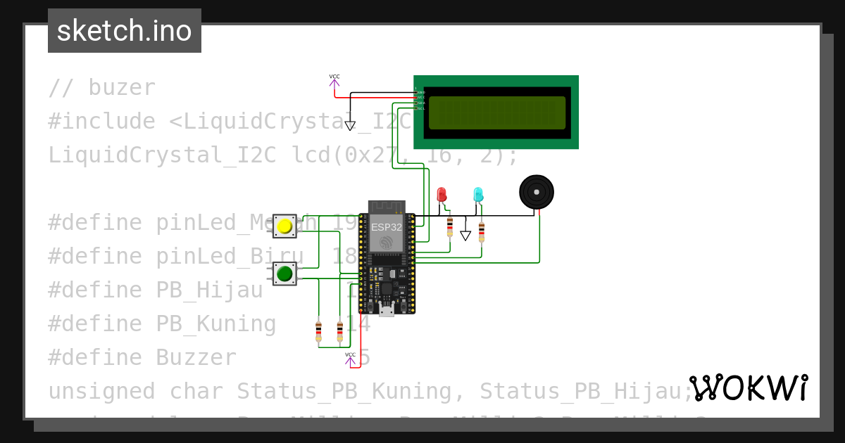 Tugas Logic Wokwi Esp32 Stm32 Arduino Simulator 2786
