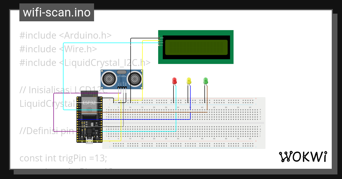 Tugas Nomor 2 Benar Real Wokwi Esp32 Stm32 Arduino Simulator 5115
