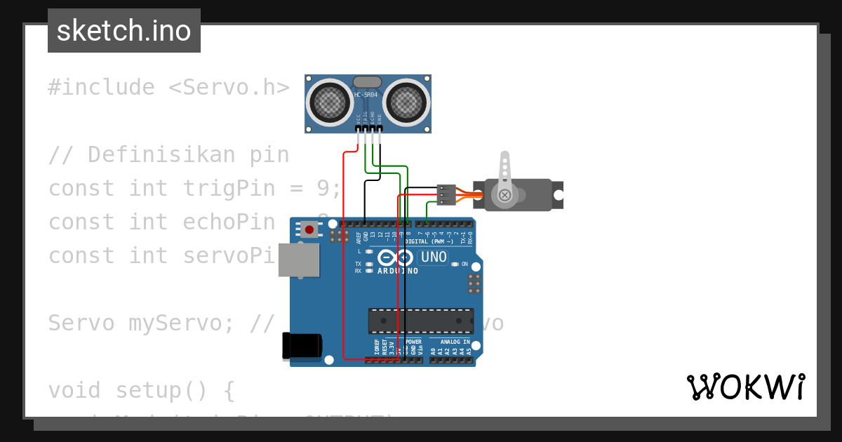 Ppt Ultrasonik Copy Wokwi Esp32 Stm32 Arduino Simulator 