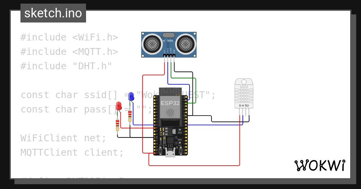 Tugas12dht22ultrasonicledmqtt Wokwi Esp32 Stm32 Arduino Simulator 5968