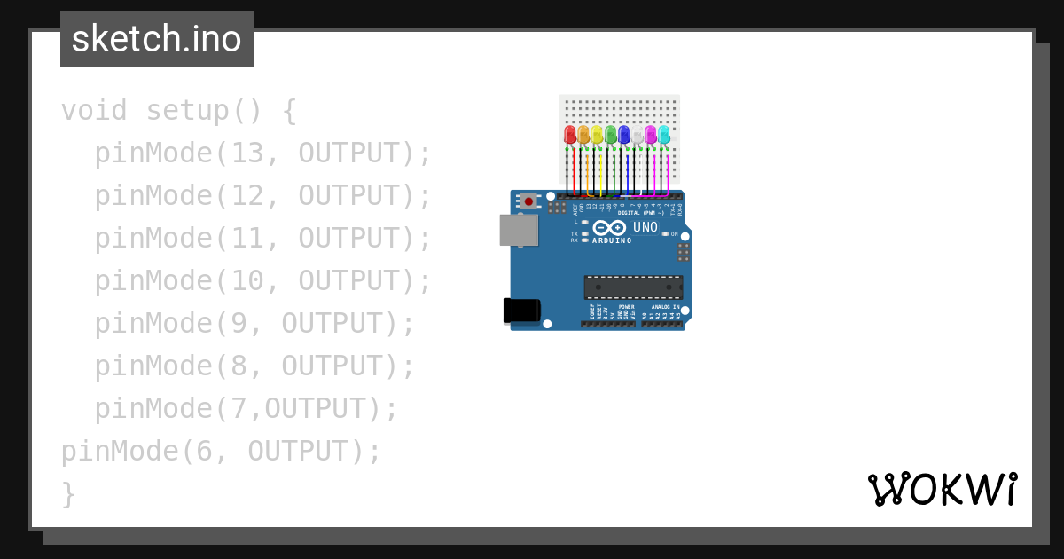 Lampu Kelap Kelip Wokwi Esp32 Stm32 Arduino Simulator