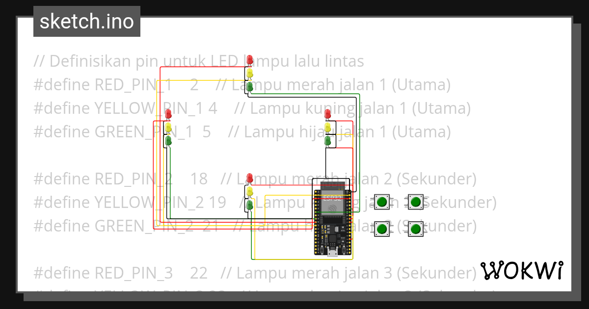 Wokwi - Online ESP32, STM32, Arduino Simulator