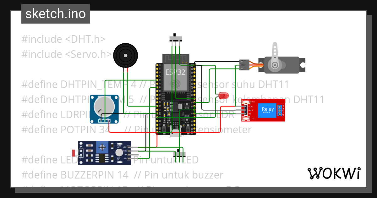 Wokwi - Online ESP32, STM32, Arduino Simulator
