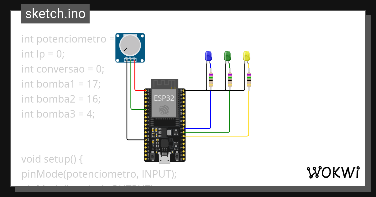 Acende Led Conforme Potenciometro Wokwi Esp32 Stm32 Arduino Simulator 1251