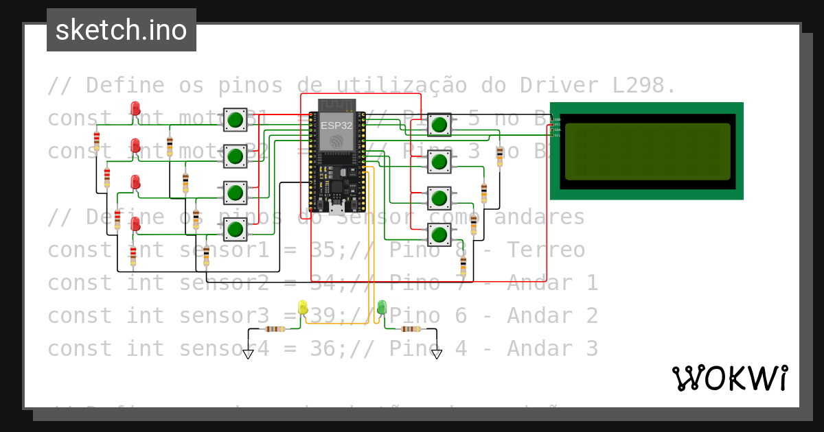 Elevador Com Esp32 Copy Wokwi Esp32 Stm32 Arduino Simulator 1314