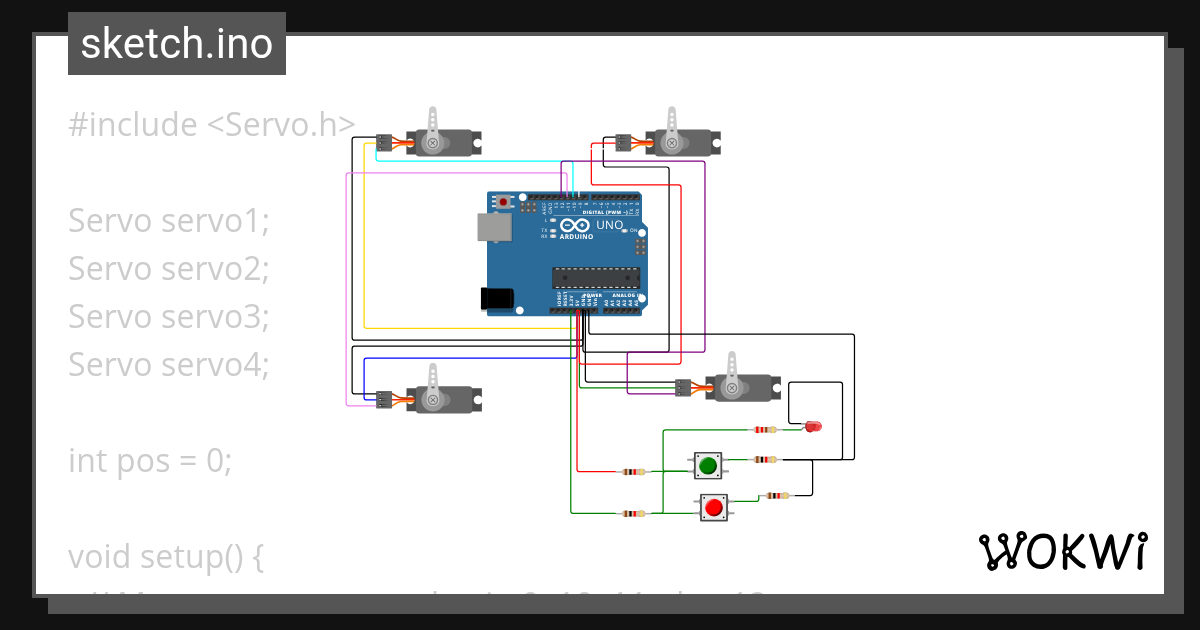 Tugas 2 Habil Yakub Arafah - Wokwi ESP32, STM32, Arduino Simulator