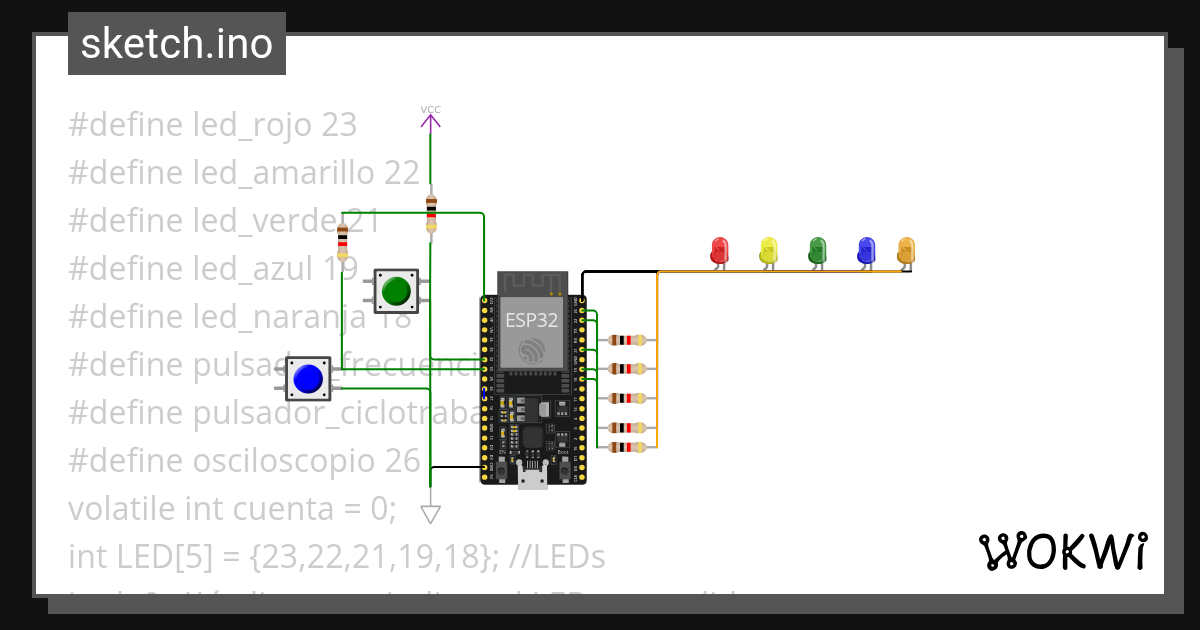 Entregable 2 definitivo - Wokwi ESP32, STM32, Arduino Simulator