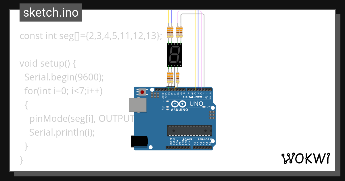 teste_7_segmentos - Wokwi ESP32, STM32, Arduino Simulator teste_7_segmentos - Wokwi ESP32, STM32, Arduino Simulator