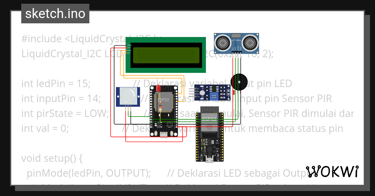 Wokwi - Online ESP32, STM32, Arduino Simulator