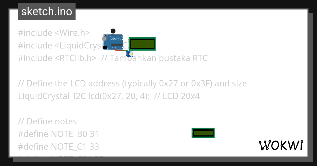 Ulangan Code Wokwi Esp32 Stm32 Arduino Simulator 7646