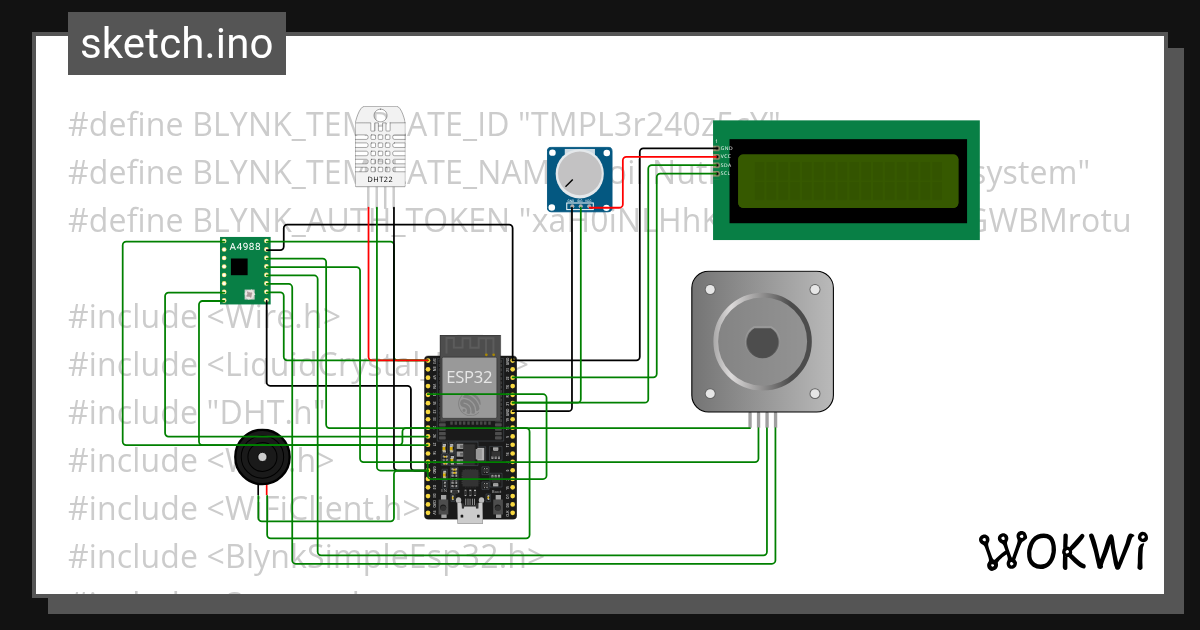 energy harvesting system - Wokwi ESP32, STM32, Arduino Simulator