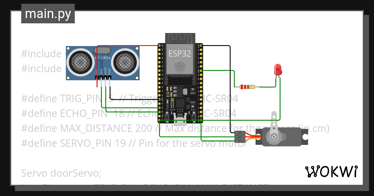 ESD Project 1 - Wokwi ESP32, STM32, Arduino Simulator