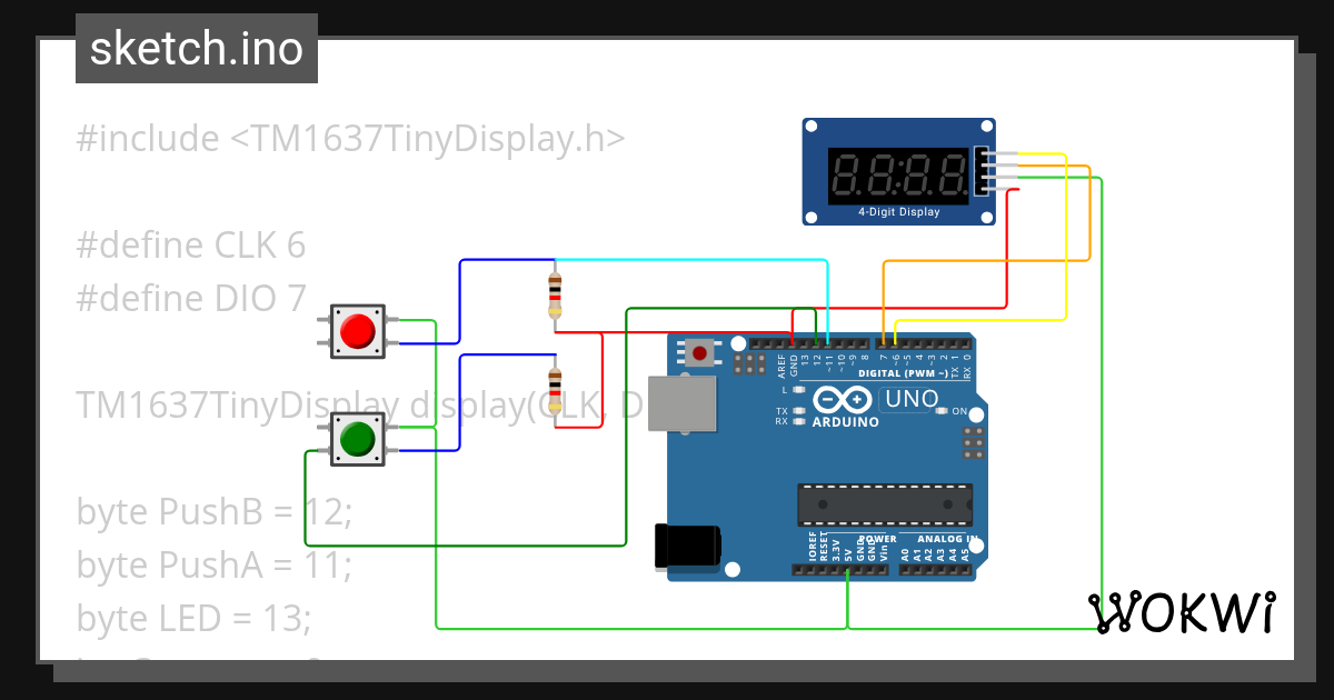 Contador Wokwi Esp32 Stm32 Arduino Simulator 9948