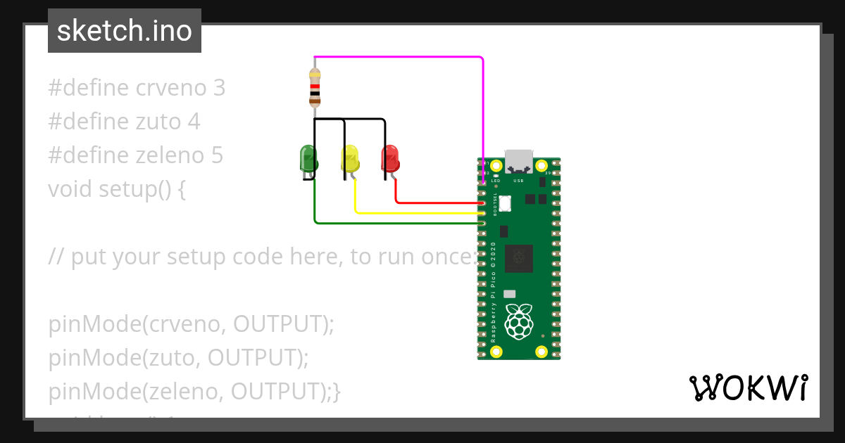 Zad_1 - Wokwi ESP32, STM32, Arduino Simulator