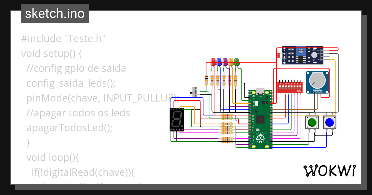Acender E Apagar Leds Com Funções Para Reduzir Copy Wokwi Esp32 6240